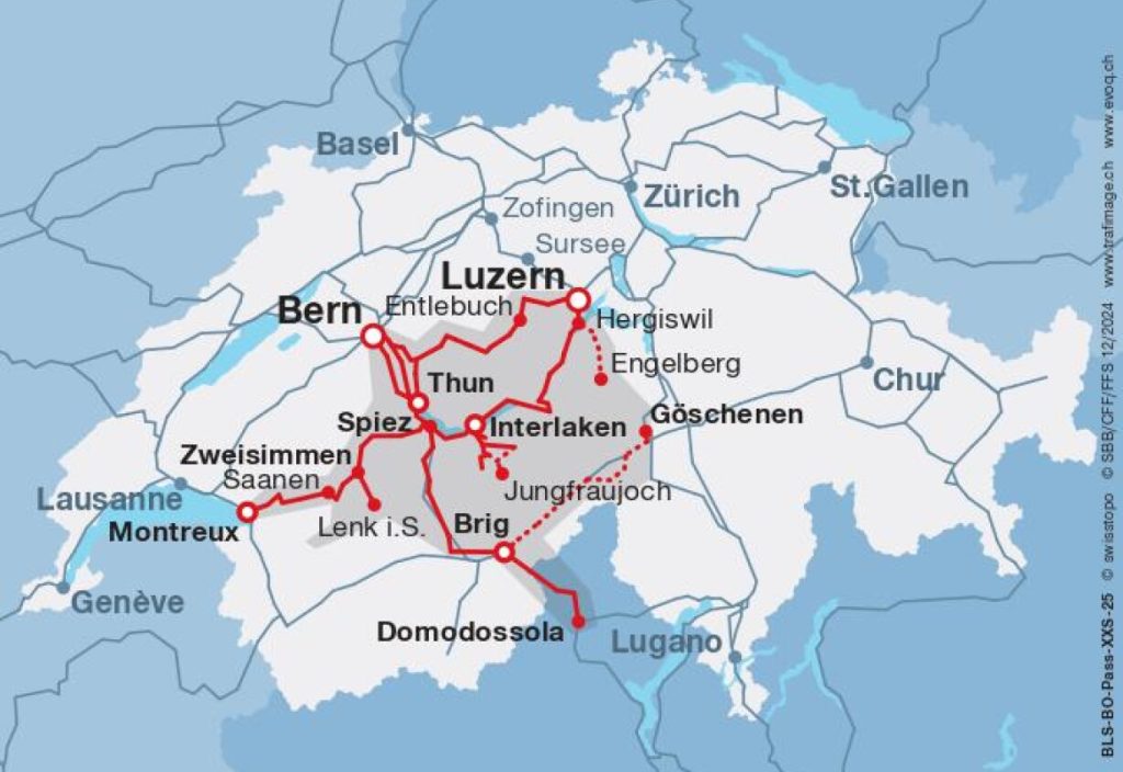 Bernese Oberland Regional Pass (A Great Option) - SwitzerLanding
