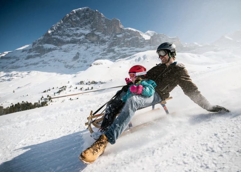 Sledging Switzerland: The Best Sledge Runs - SwitzerLanding