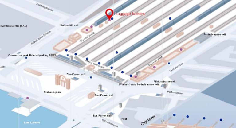 Luggage Storage in Lucerne (Enjoy Your Last Day) - SwitzerLanding