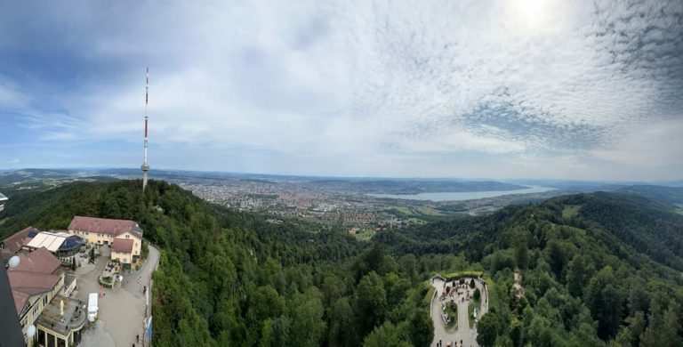 Uetliberg Lookout Tower: Panoramic Views of Zurich & The Alps ...